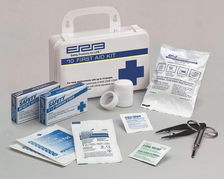 First Aid Kit Plastic 10P | Atlantic Hardware Supply