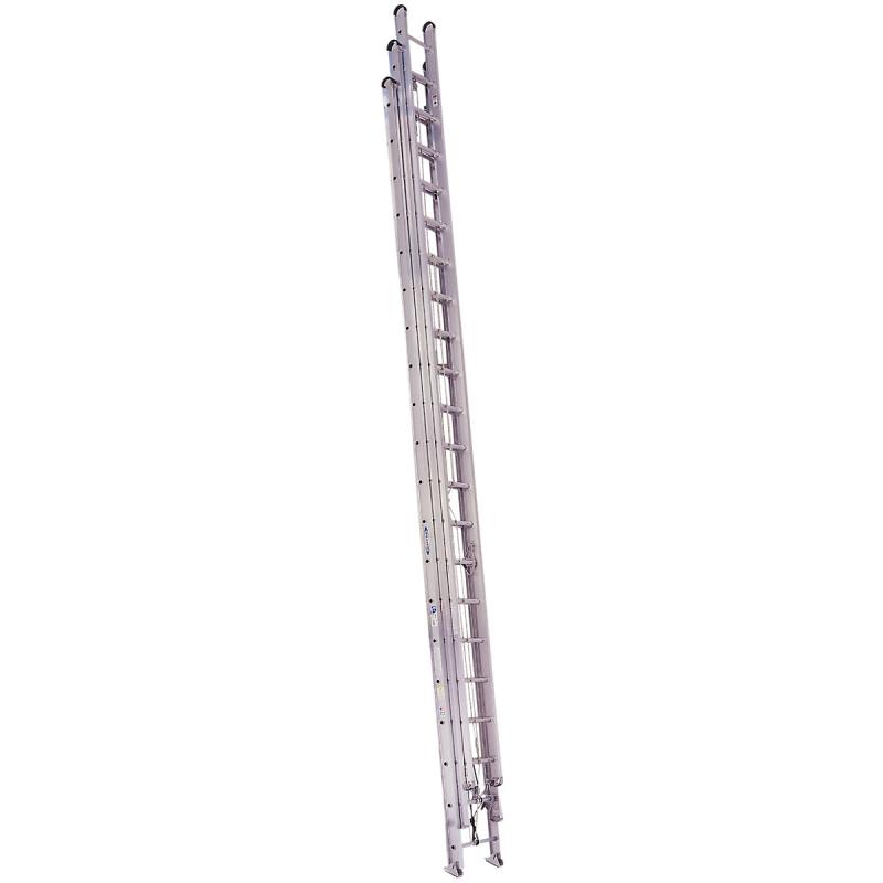 560-3 Werner Co. 60' Type I Aluminum Round Rung Extension Ladder ...