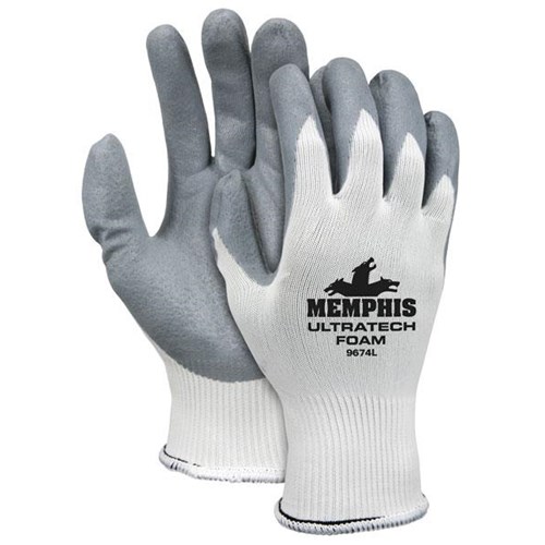mcr safety 9674 ultratech foam 15 gauge nylon shell gray nitrile coated ... mcr safety 9674 ultratech foam 15 gauge nylon shell gray nitrile coated ...