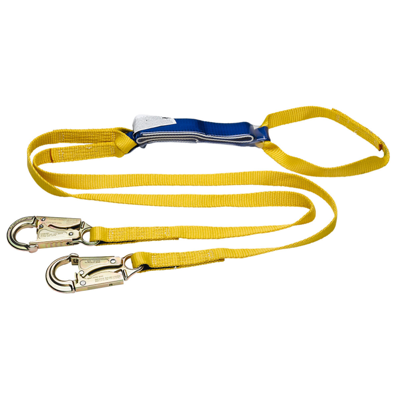 C413100 Werner Co. 6' DeCoil Twinleg Laynard | Atlantic Hardware Supply